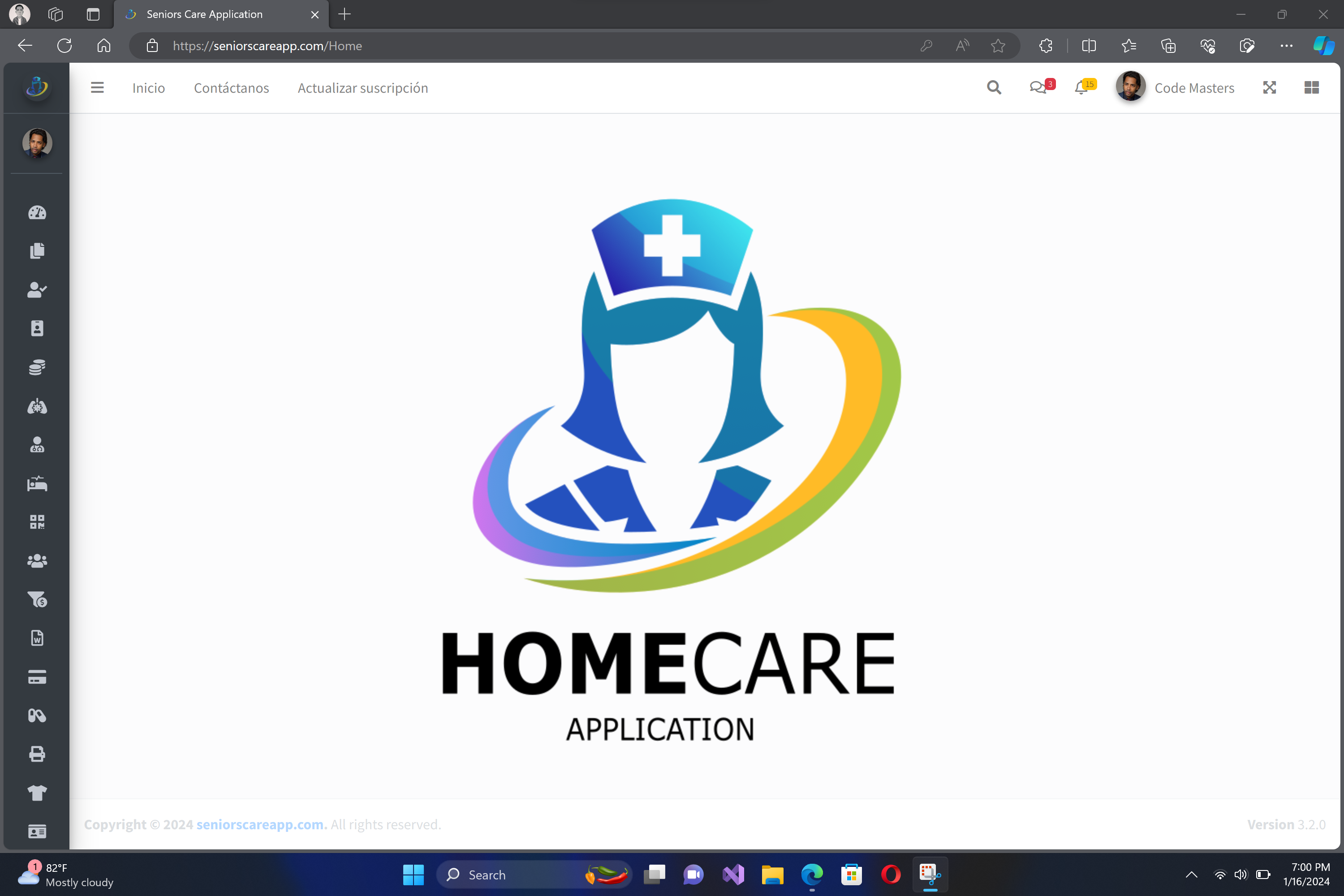 Portfolio Details - Senior Care Application